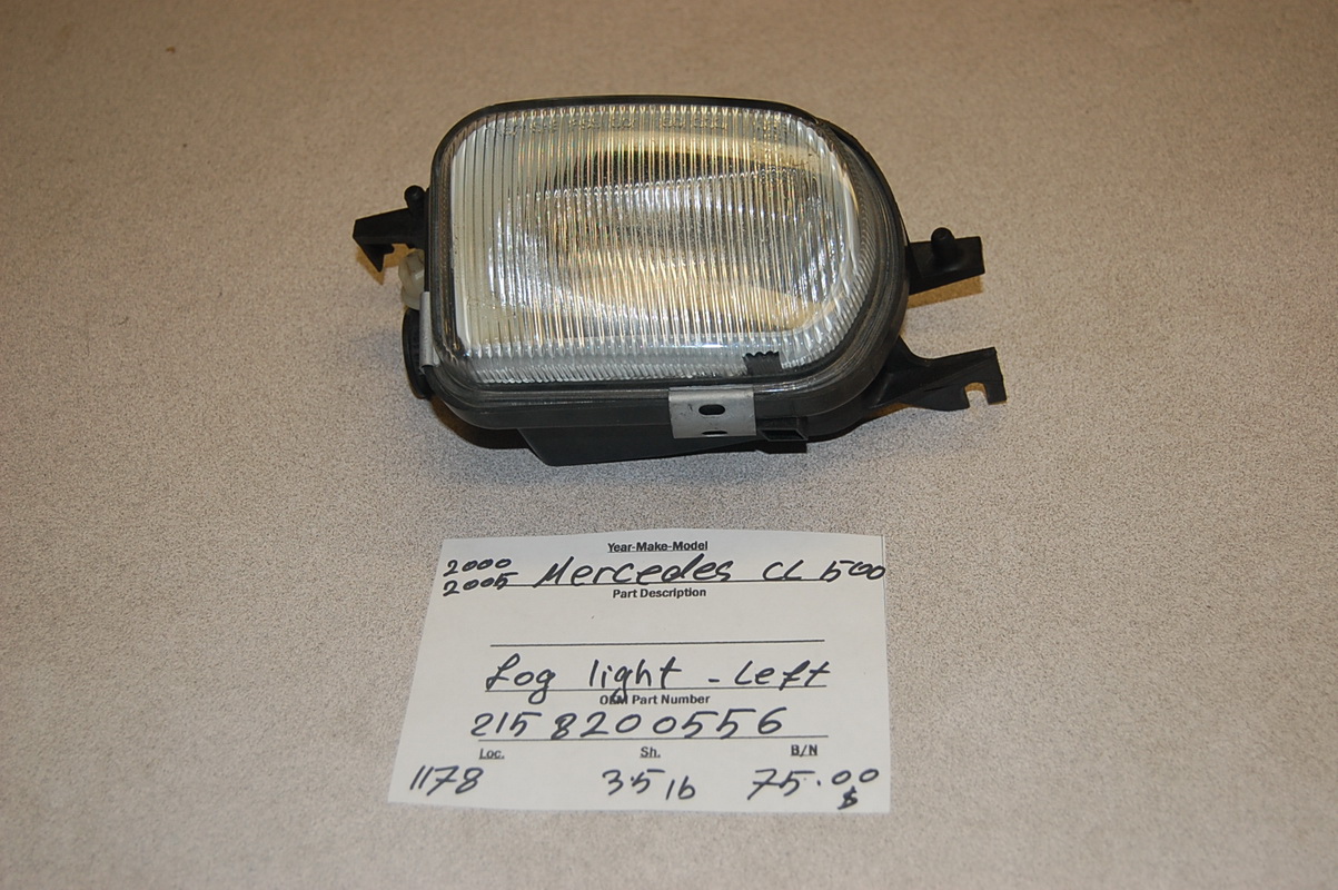 Mercedes Benz SLK320 SLK230 CL500 CL600 C230 C320 C240 - Fog Light ...