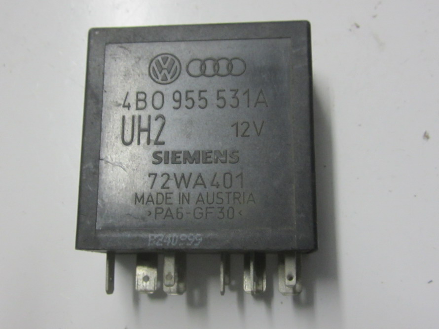 4B0955531A 377 Wiper Motor Control Relay Fit For VW Golf Audi A4: Used ...