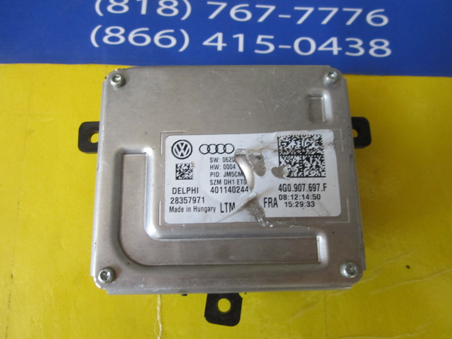 Audi HEADLIGHT BALLAST 4G0907697F: Used Auto Parts | Mercedes Benz Used ...