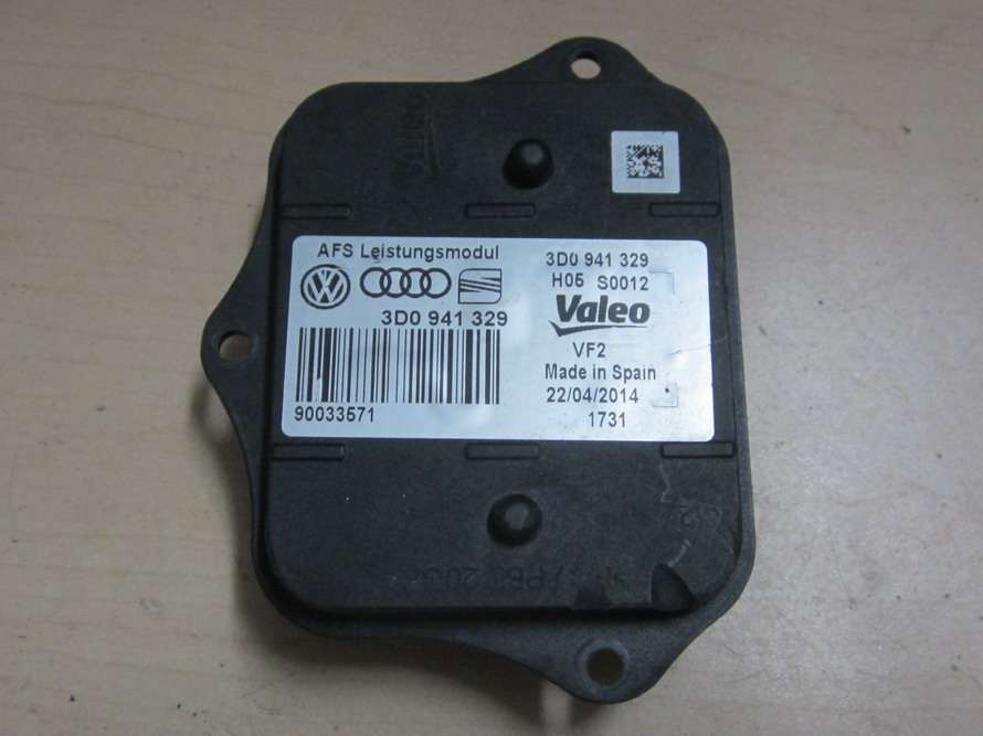 Audi - HEADLIGHT BALLAST AFS CONTROL - 3D0941329: Used Auto Parts ...
