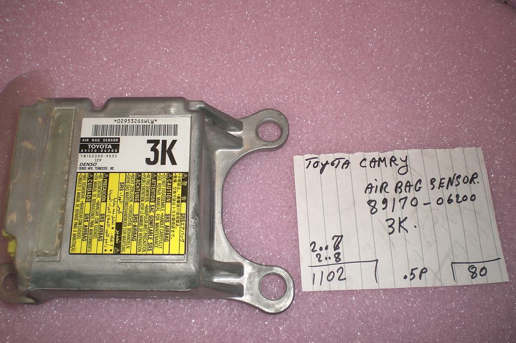 Toyota Camry CAMRY - Air Bag Sensor SRS - 89170-06200: Used Auto Parts ...
