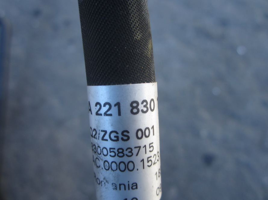 Mercedes Benz - AC HOSE - 2218301317: Used Auto Parts | Mercedes Benz ...