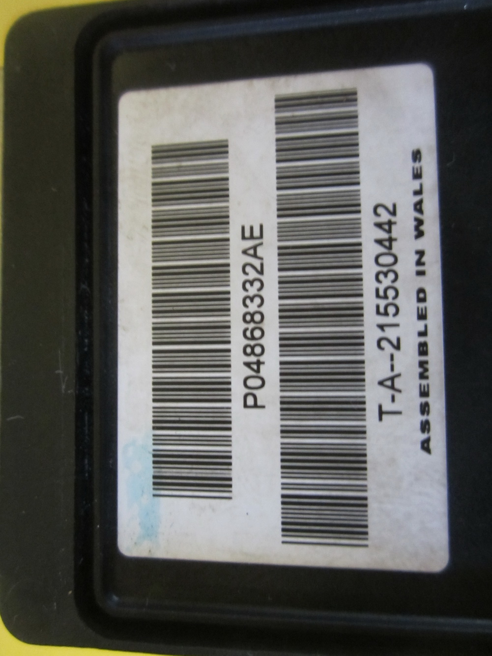 CHRYSLER MINI VAN FAN RELAY P04868332AE: Used Auto Parts | Mercedes ...