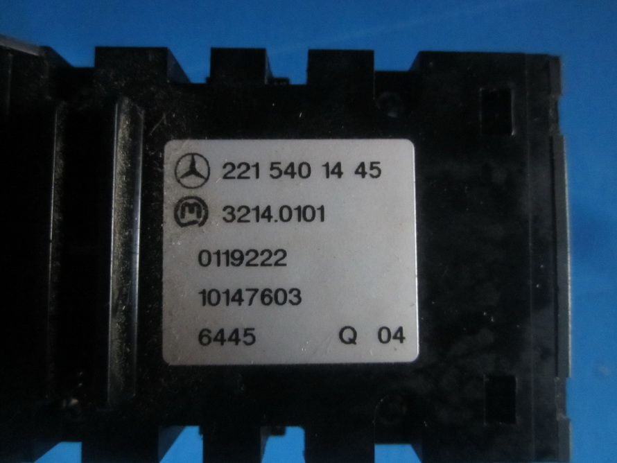 Mercedes Benz - MERCEDES S550 S-CLASS W221 PARK PARKING BRAKE SWITCH ...