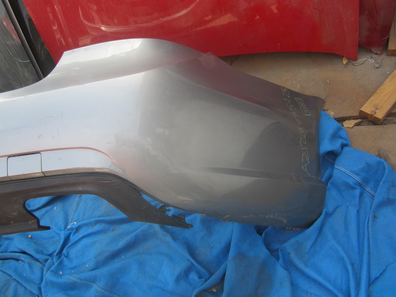 Mercedes Benz - Bumper WITH Valence Lip Diffuser - 2128855425: Used ...