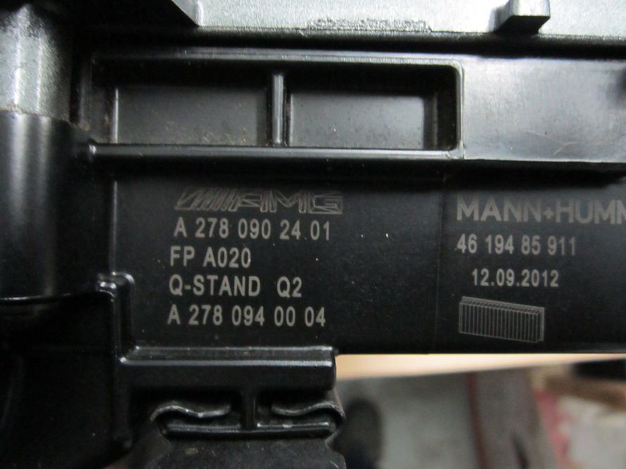 Mercedes Benz - Air Cleaner Box - Air Filter Box - 2780902401: Used ...