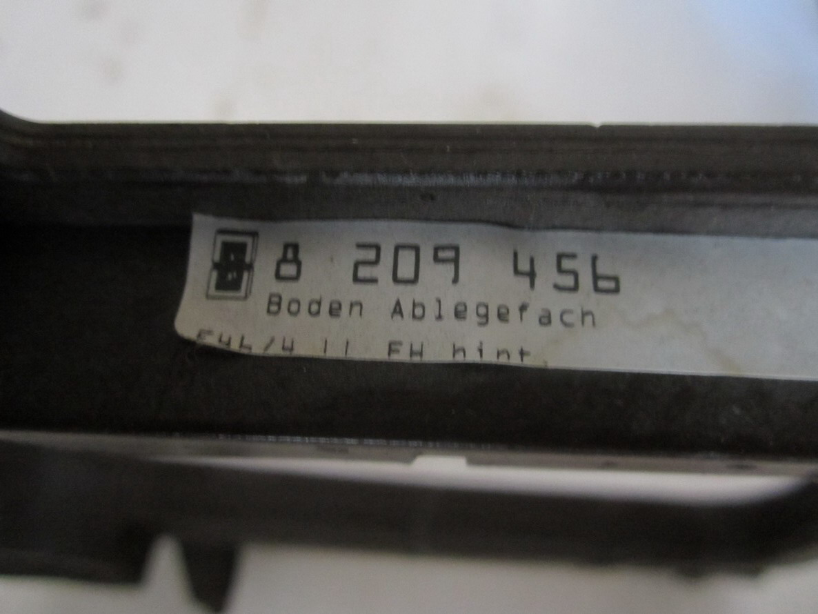 BMW Shifter Cover window switch cover 51168209456: Used Auto Parts ...