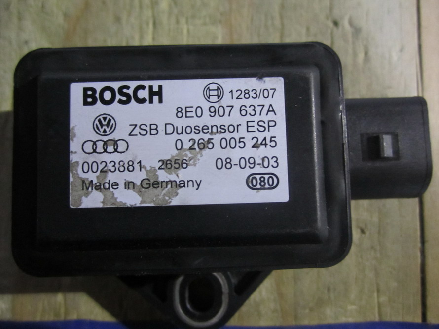 Audi - Yaw Rate - 8E0907637A: Used Auto Parts | Mercedes Benz Used ...