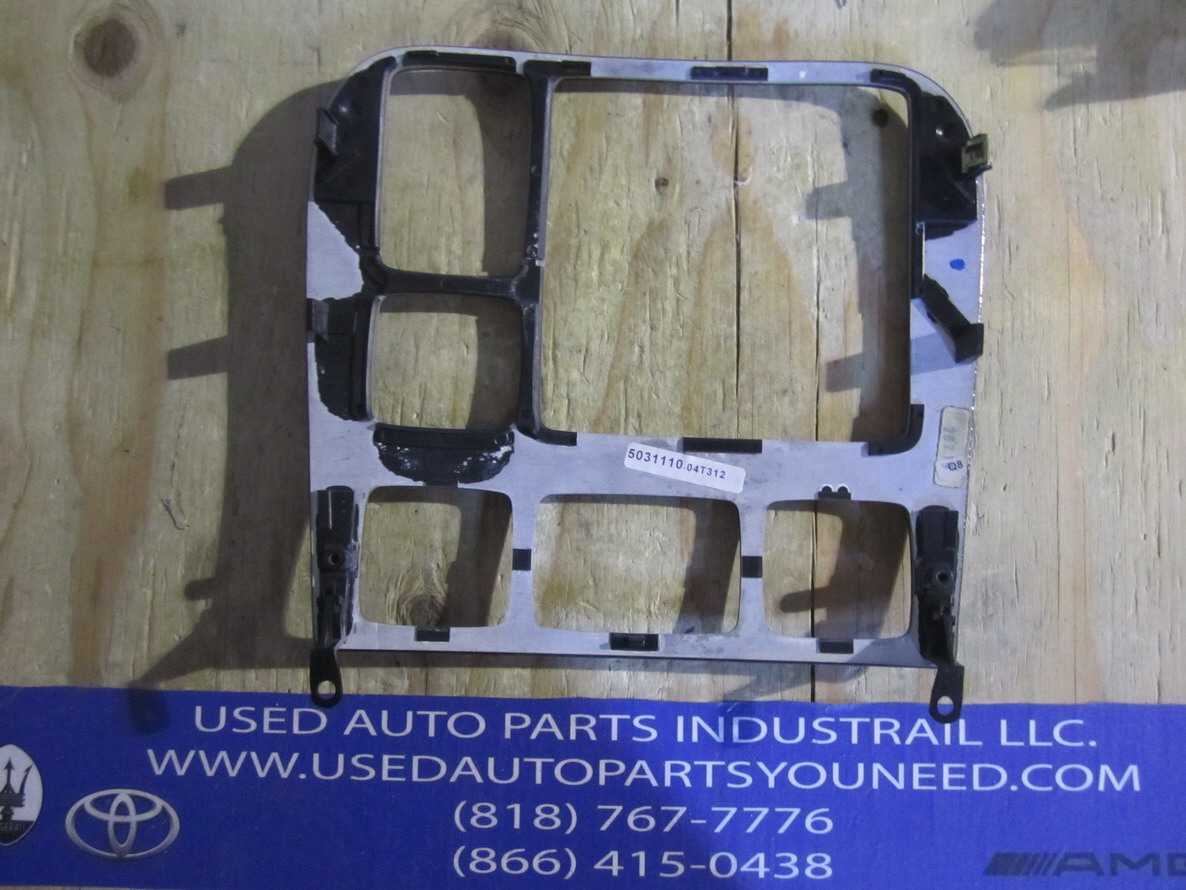 MERCEDES BENZ S500 S430 NAVIGATION FACE WOOD COVER TRIM: Used Auto ...