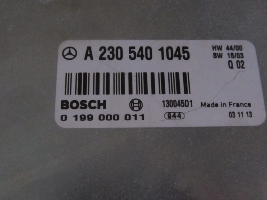Mercedes Benz - ECU Computer - 2305401045: Used Auto Parts | Mercedes ...