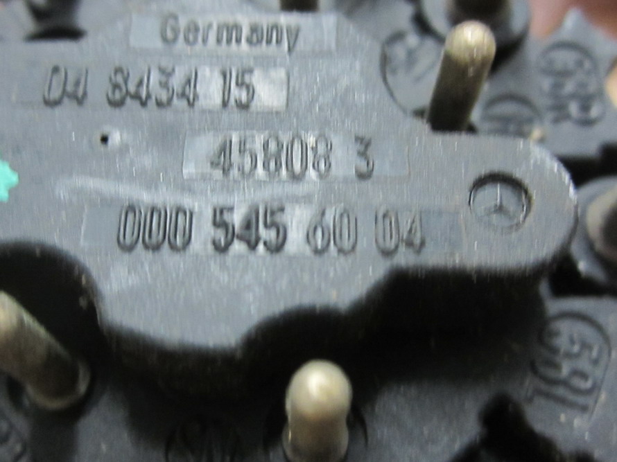 Mercedes Benz - Headlight Switch - 0005456004: Used Auto Parts ...