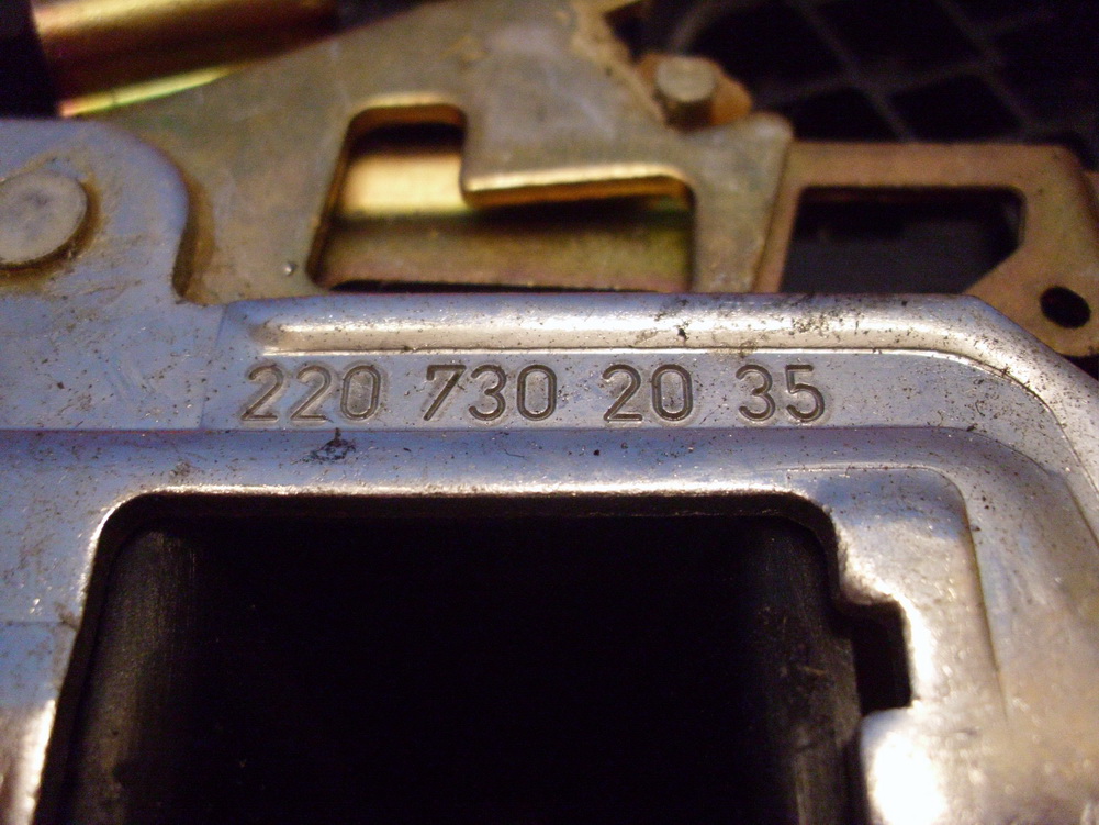 Mercedes Benz - Door Lock - Door Latch - 2207302035: Used Auto Parts ...