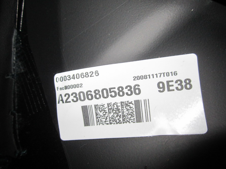 Mercedes Benz - Speedometer Cover - 2306805836: Used Auto Parts ...