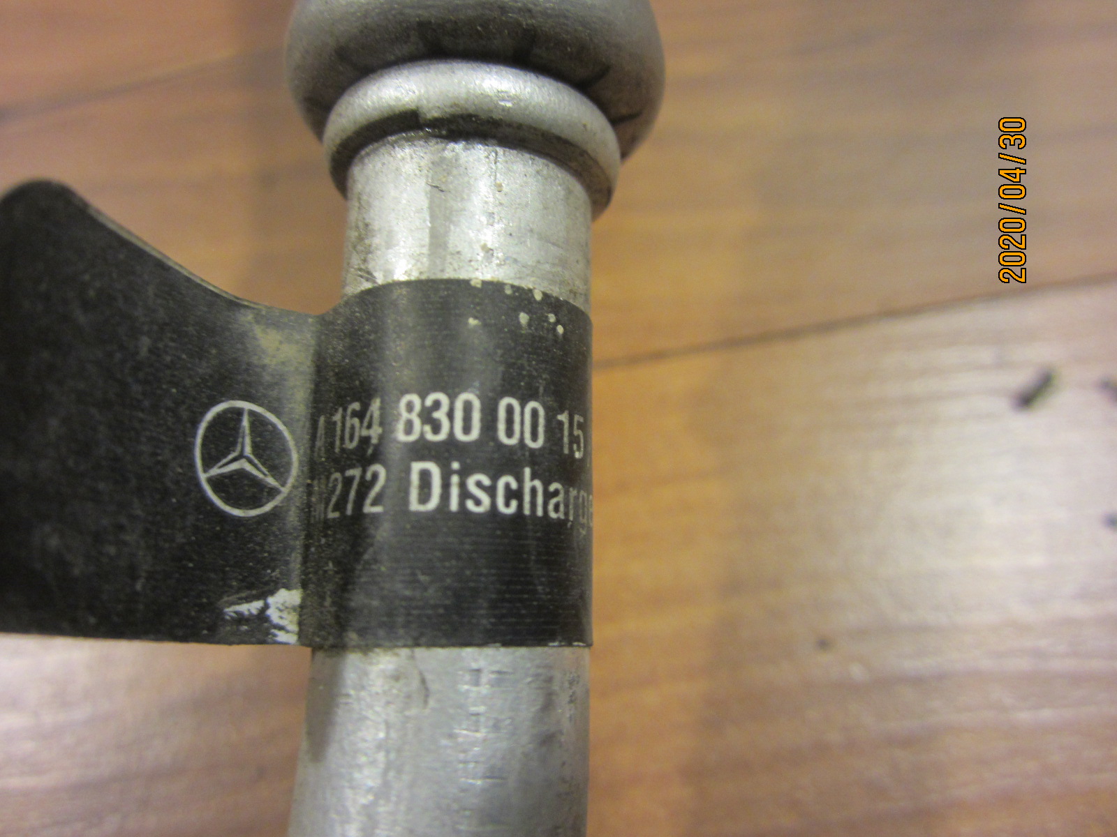 Mercedes Benz ML350 W164 - AC HOSE - 1648300015: Used Auto Parts ...