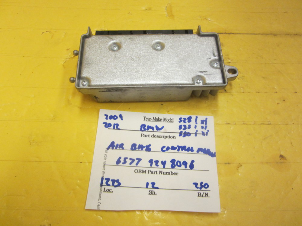 Bmw Airbag control module for 2009-2012 bmw 5 series 528 535 550: Used ...