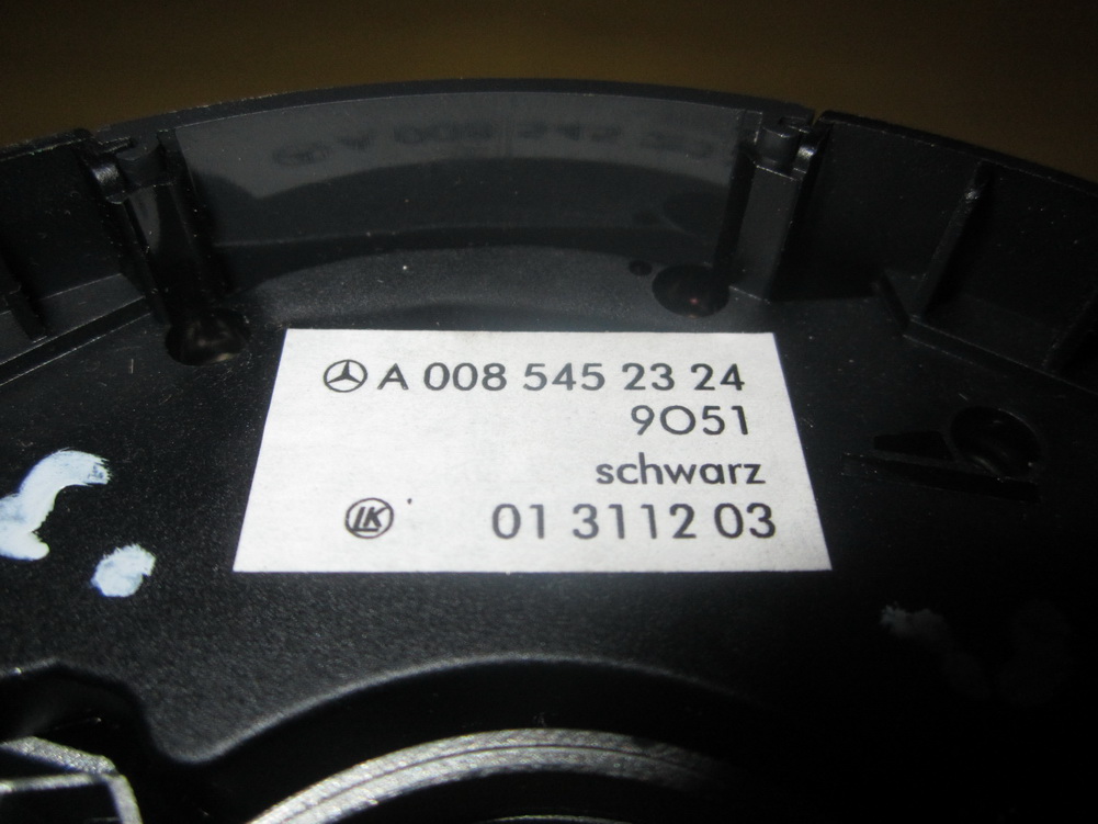 Mercedes Benz - Combo Switch - 0085452324: Used Auto Parts | Mercedes ...