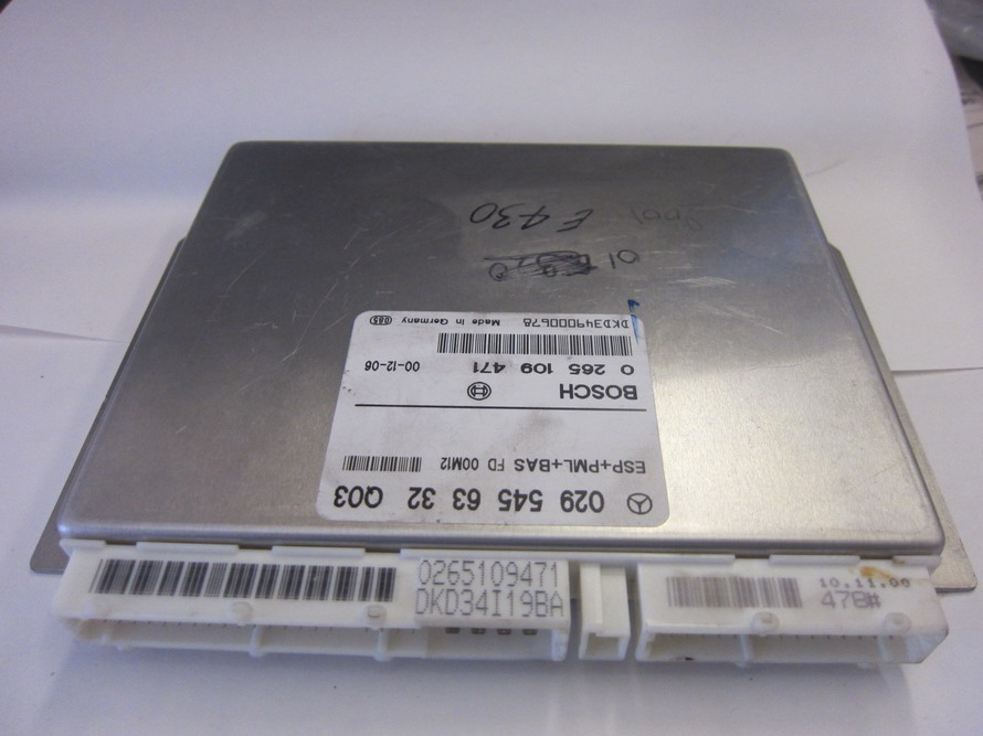 Mercedes Benz W208 W210 01-02 E430 CLK430 IGNITION SWITCH KEY ECU ...