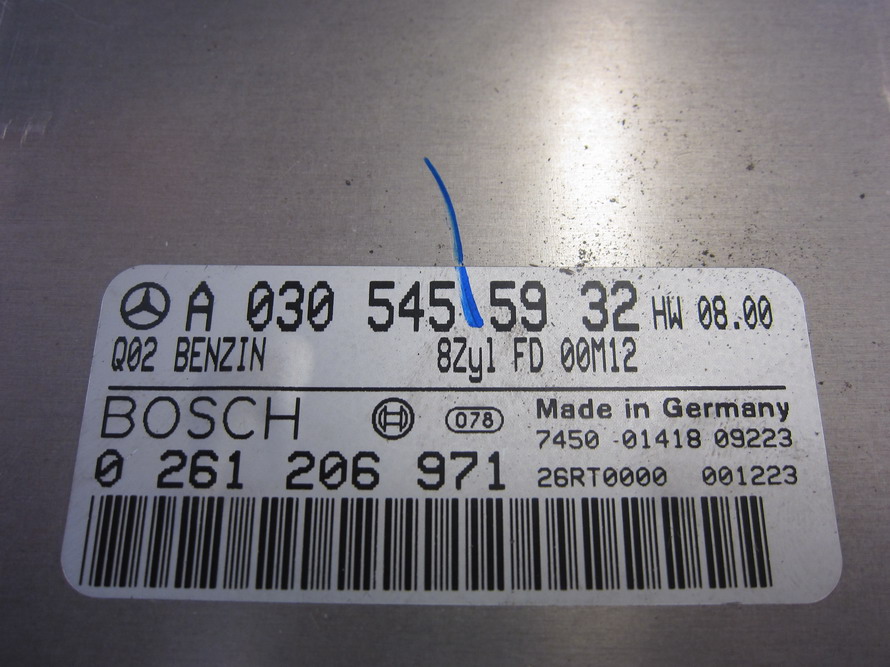 Mercedes Benz W208 W210 01-02 E430 CLK430 IGNITION SWITCH KEY ECU ...