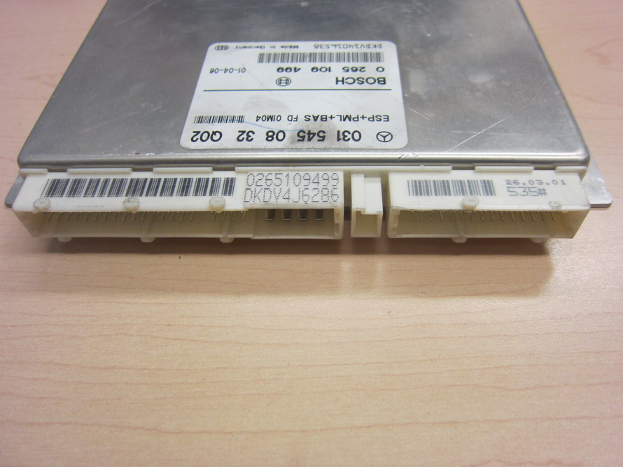 Mercedes Benz - ESP BAS ABS CONTROL MODULE COMPUTER - 0135450832: Used ...
