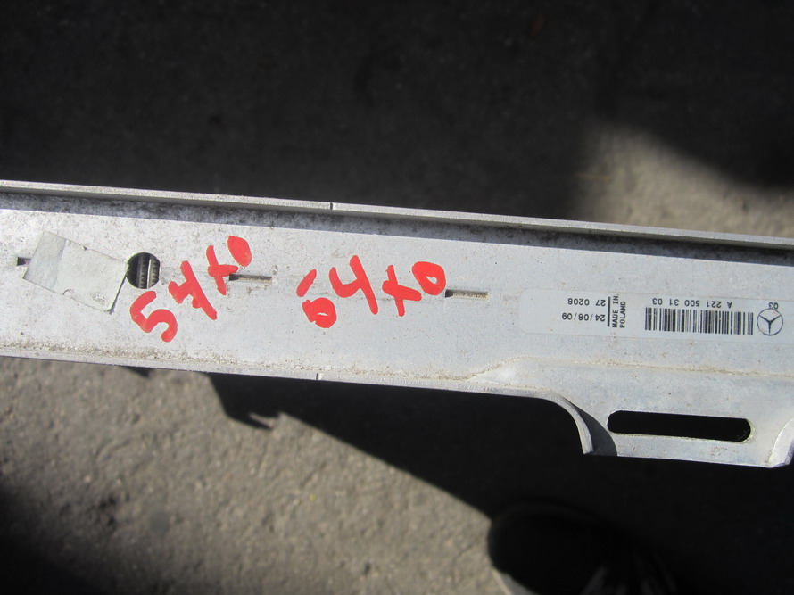 Mercedes Benz - Radiator - 2215003103: Used Auto Parts | Mercedes Benz ...