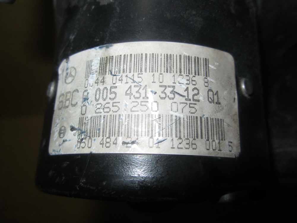 Mercedes Benz - ABS - Anti-Lock Brake - A0054313312: Used Auto Parts ...