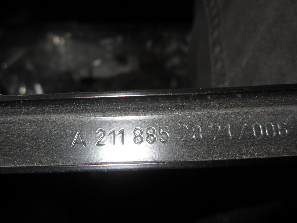 Mercedes Benz - Bumper Retainer - 2118851921: Used Auto Parts ...