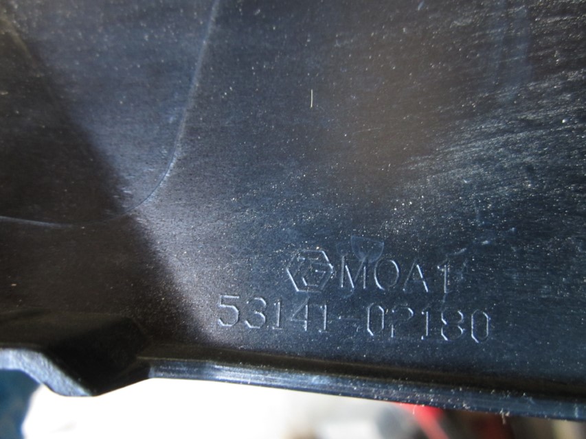 Toyota - GRILLE BUMPER GRILL - 53141 02180: Used Auto Parts | Mercedes ...