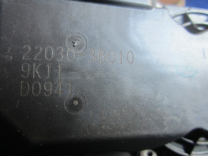 Toyota - Throttle Body - 22030 36010: Used Auto Parts | Mercedes Benz ...