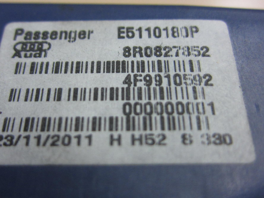 Audi - Tailgate DRIVE UNIT motor RIGHT SIDE 8R0827852B: Used Auto Parts ...