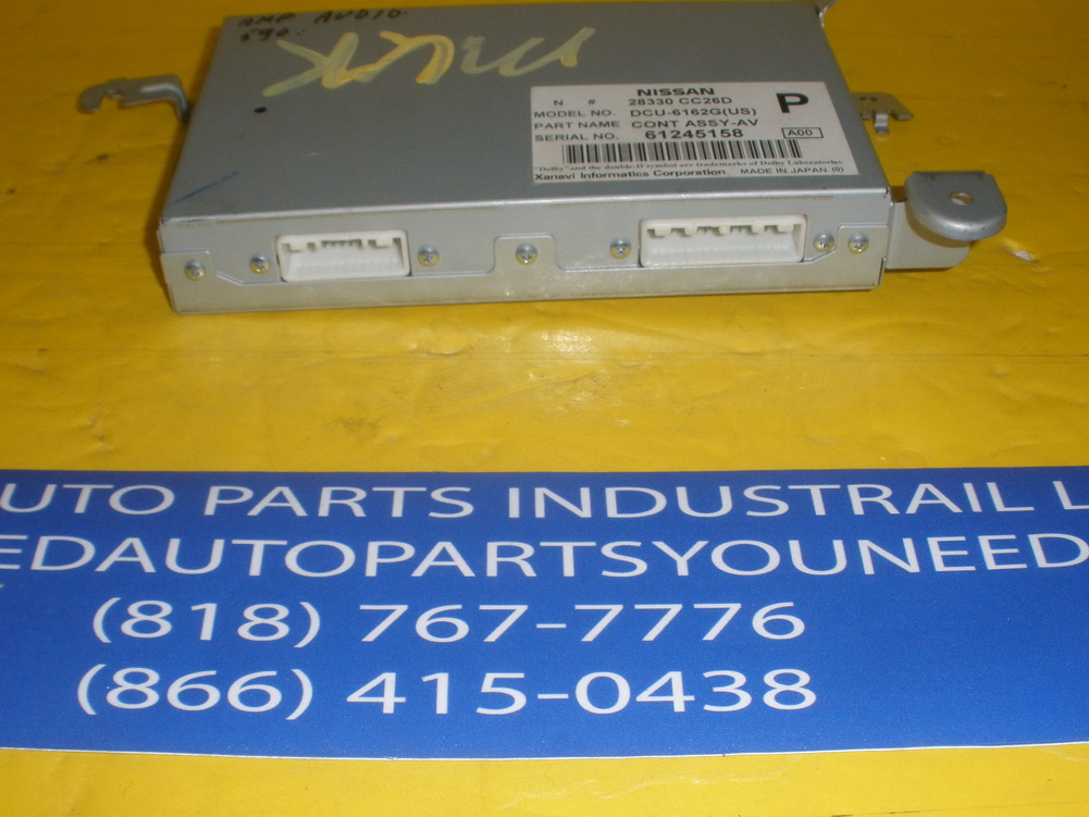 Nissan - Control Module cont assy av - 28330 CC26D: Used Auto Parts ...