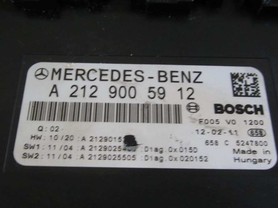 Mercedes Benz - Fuse Box - 2129005912: Used Auto Parts | Mercedes Benz ...