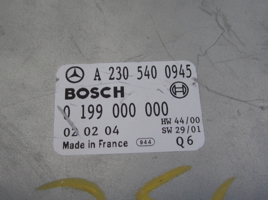 Mercedes Benz - Battery Load Separation - 2305400945: Used Auto Parts ...