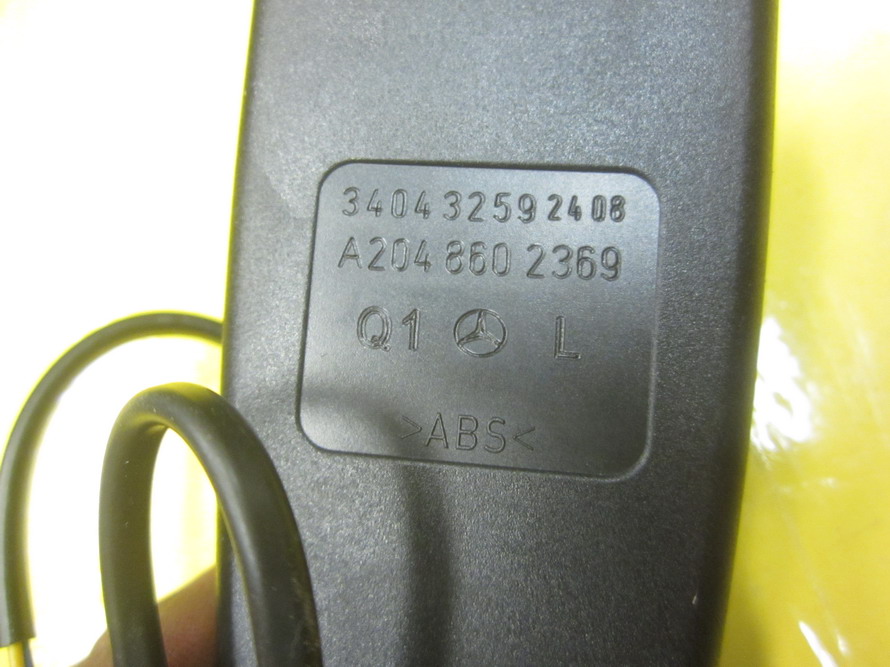 Mercedes Benz - Seat Belt - 2048602369: Used Auto Parts | Mercedes Benz ...