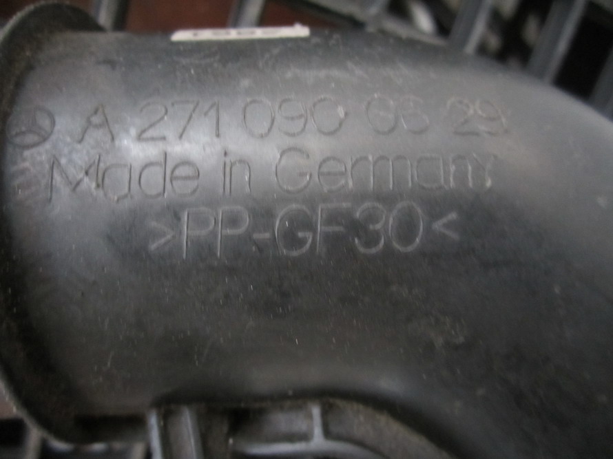 Mercedes Benz - ENGINE AIR INTAKE PIPE OEM - 2710900629: Used Auto ...