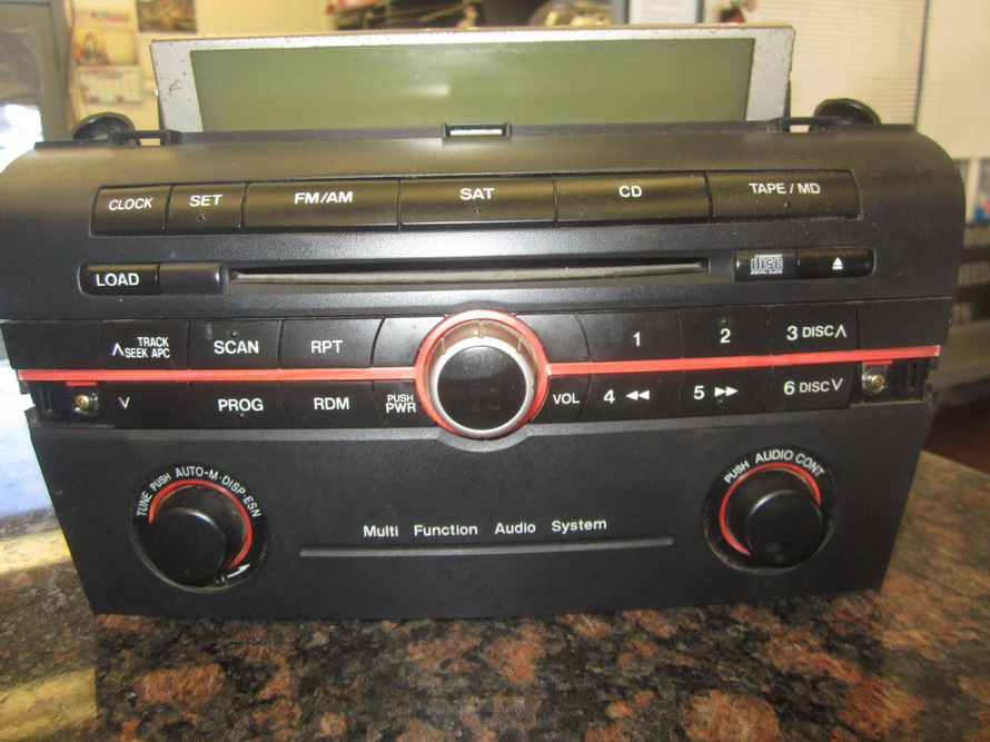 Mazda CD PLAYER RADI BN8K669R0: Used Auto Parts | Mercedes Benz Used ...