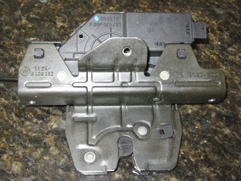 BMW X5 E53 REAR Hatch Door Trunk UPPER LID Lock Actuator Latch Opener ...