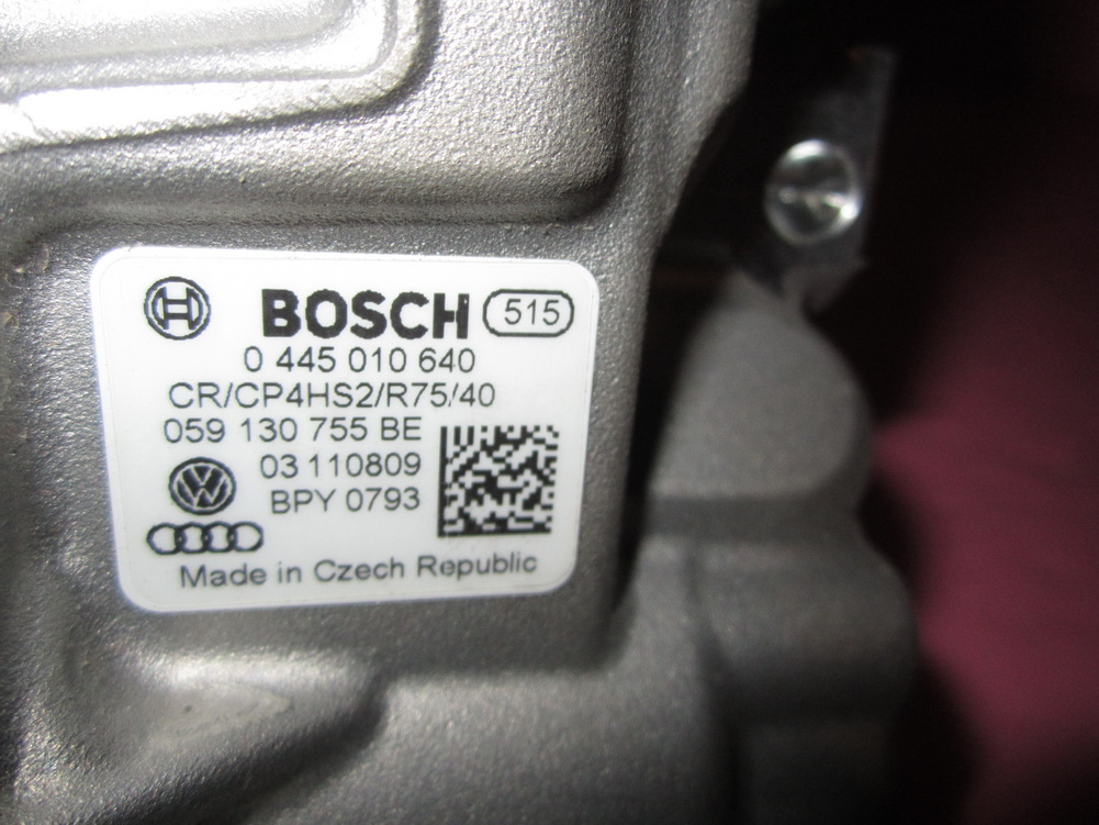 Audi A4 A6 Q7 DIESEL FUEL INJECTION PUMP NEW 059 130 755 BE 059130755BL ...