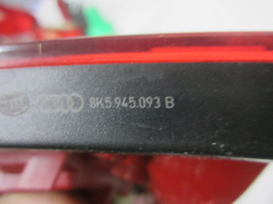Audi - Tail Light LAMP TAILLIGHT LEFT INNER - 8K5945093B: Used Auto ...