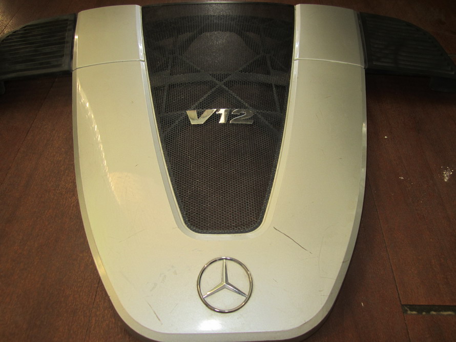 Mercedes Benz W221 W216 S600 CL600 5.5L Engine Motor Cover Intake V12 ...