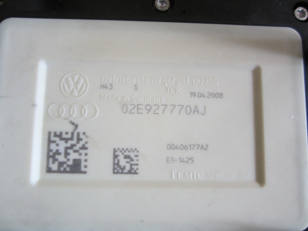 GOLF TRANSMISSION VALVE BODY 02E927770AJ: Used Auto Parts | Mercedes ...