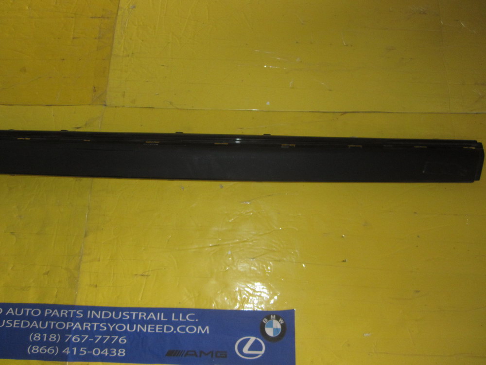 Mercedes Benz Bumper molding NO CHROME 2038852921: Used Auto Parts ...