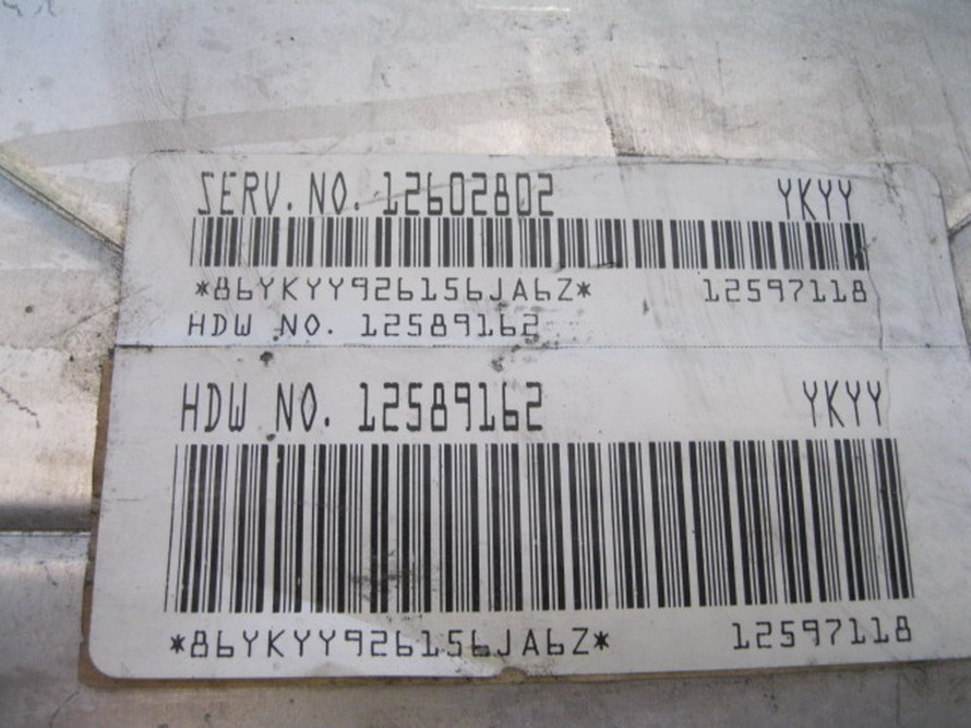 Chevy GM GMC ECU Computer 12602802 YKYY: Used Auto Parts | Mercedes ...