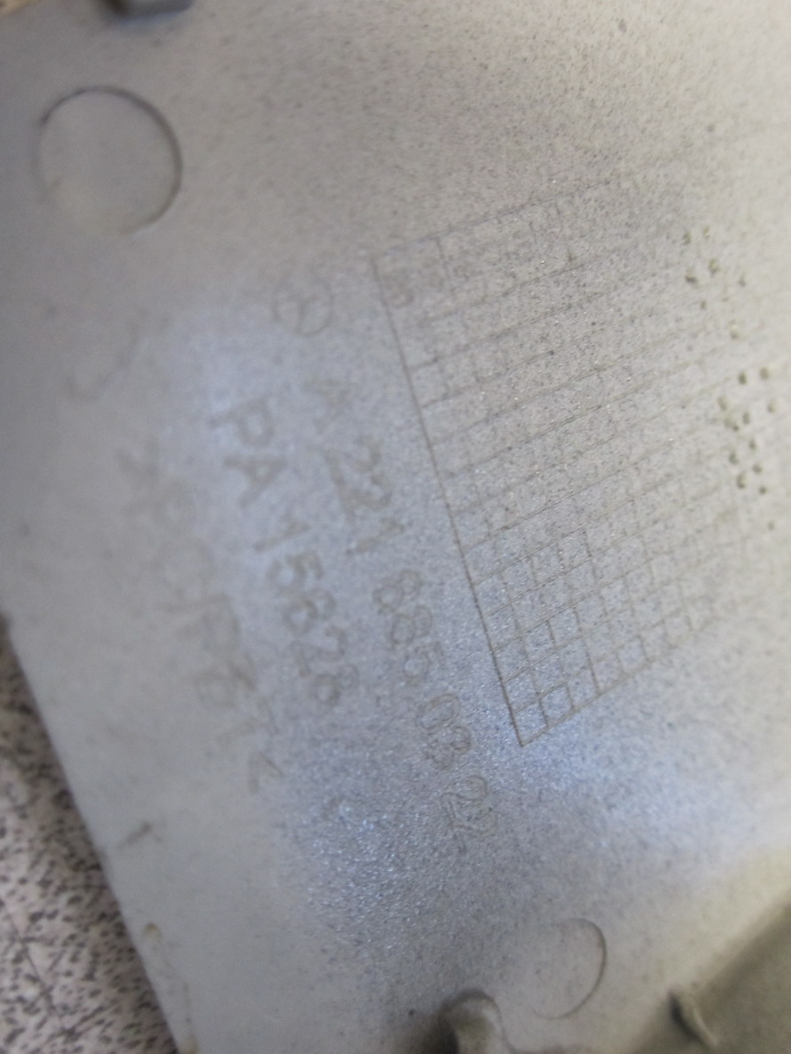 Mercedes Benz - BUMPER TOW COVER - 2218850322: Used Auto Parts ...