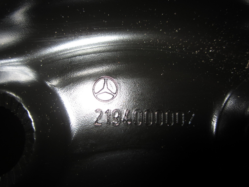 Mercedes Benz CLK500 wheel only no tire - Spare Tire - 2194000002: Used ...