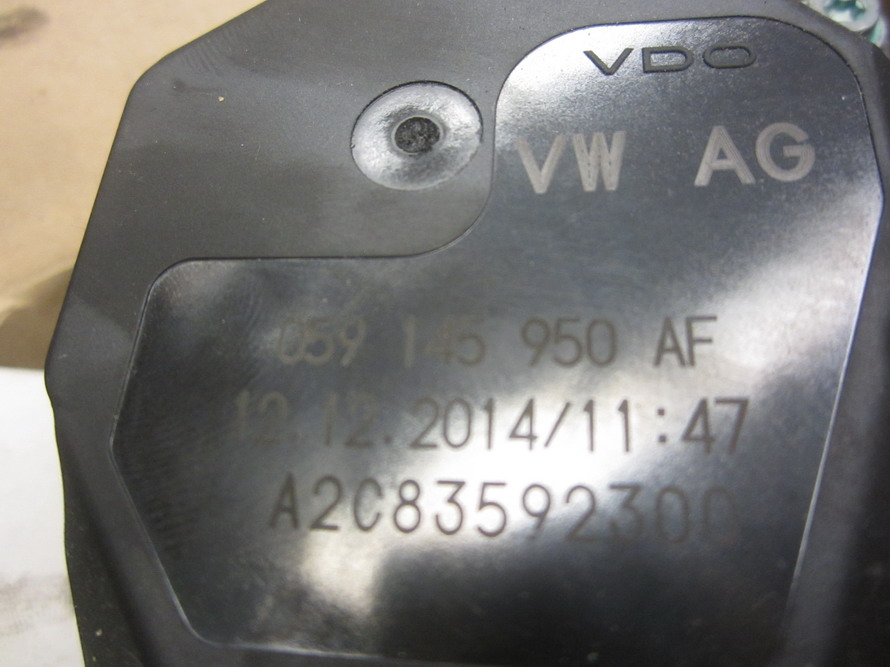 A4 A5 A6 A7 A8 Q5 Q7- Throttle Body - 059145950AF: Used Auto Parts ...
