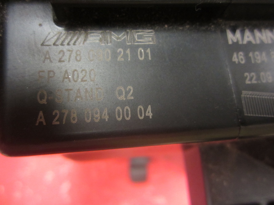 Mercedes Benz TURBO CHARGER INTAKE AIR CLEANER 2780902101: Used Auto ...
