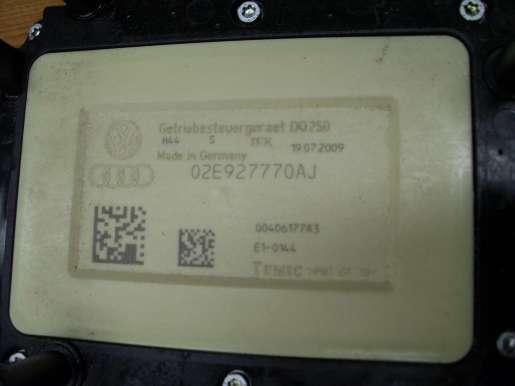 02E 927 770 AJ 02E927770AJ - VW-transmission control units VALVE BODY ...