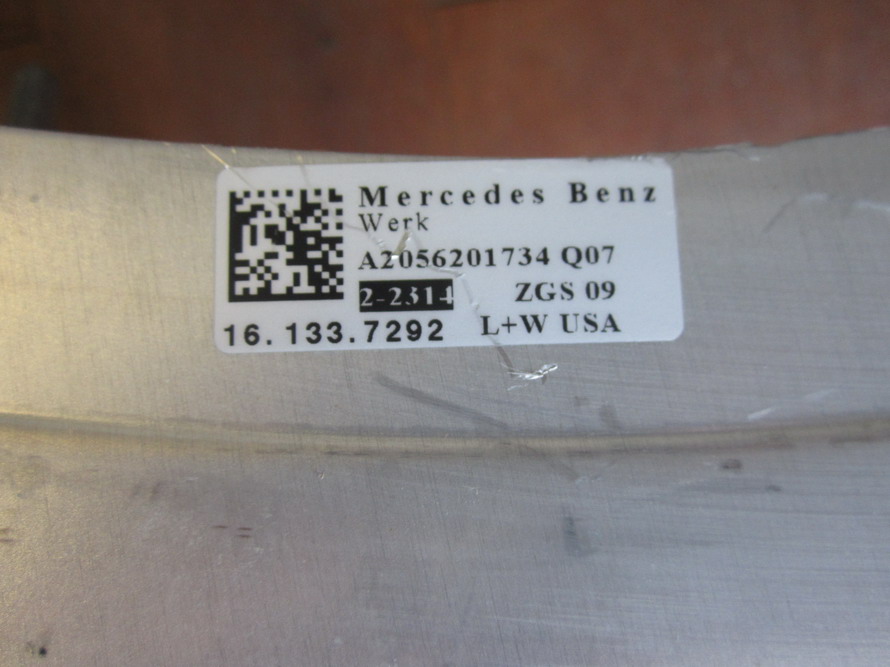 Mercedes Benz - RADIATOR SUPPORT - 2056221500: Used Auto Parts ...