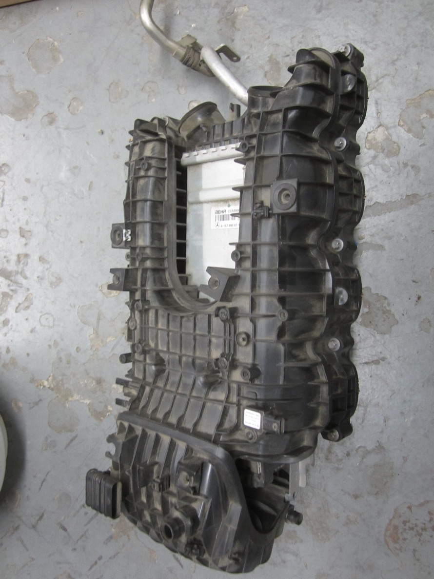 Mercedes Benz G55 GL450 E550 Air Intake Manifold Distributor w/ Cooler ...